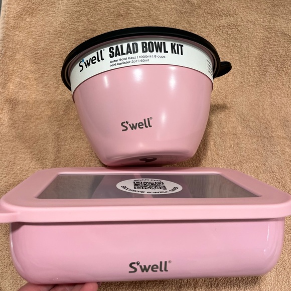 Swell | Kitchen | Swell Bento Box Salad Bowl Kit In Peony With ...